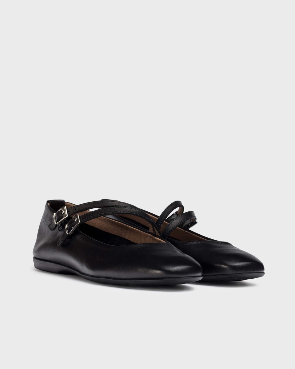 Wonders.com | Black EIDER Ballet flat A-86110 VELVET