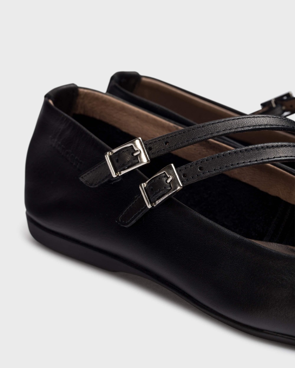 Wonders.com | Black EIDER Ballet flat A-86110 VELVET